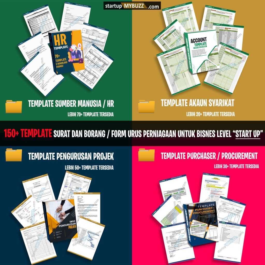 StartupMyBuzz™ - Template Syarikat HR - Akaun - Purchase - Projek